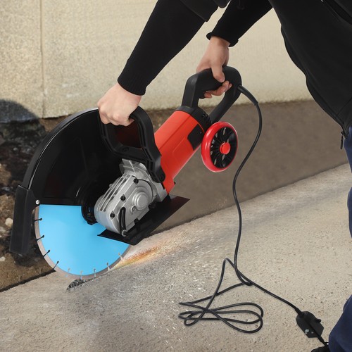 Circular Cutting Saw Electric Concrete Saw Concrete Cutter Saw w/Blade ...