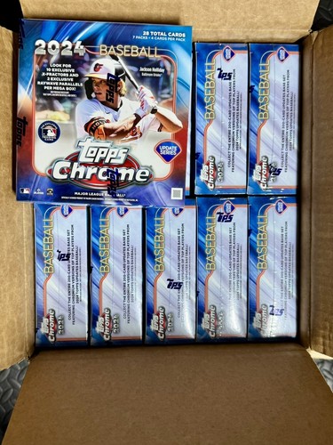2024 Topps Chrome Update Baseball Mega Box Factory Sealed IN HAND 🔥🔥🔥 ...