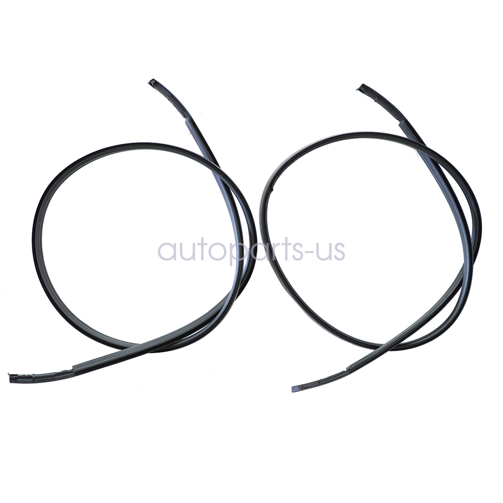 2PCS Roof Drip Mouldings Trim LH&RH Side for Nissan Sentra 2013 2014 ...