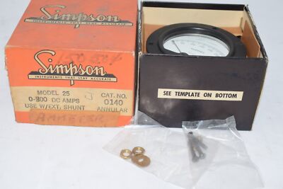 Panel Meters - Simpson Meter