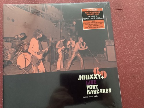 33T Johnny Hallyday Double Live 69 « Au Port Barcarés « Emballé Sous ...