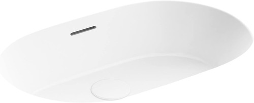 Kohler Brazn Oval Bathroom Sink with Overflow -K-21057-0 - WHITE | eBay
