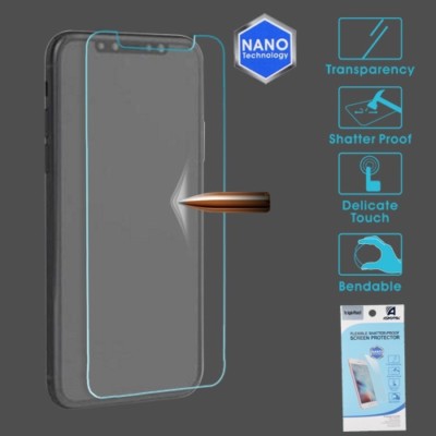 Shatter-proof Nano Coating Layered Soft Screen Protector for iPhone X ...