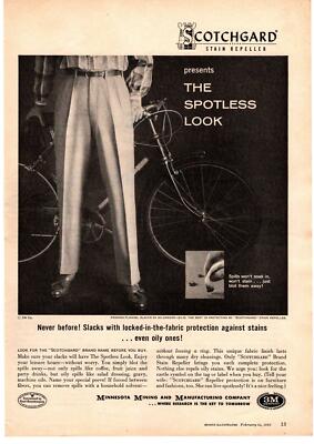 1959 3M Minnesota Mining And Manufacturing "Scotchgard" McGregor Slacks ...