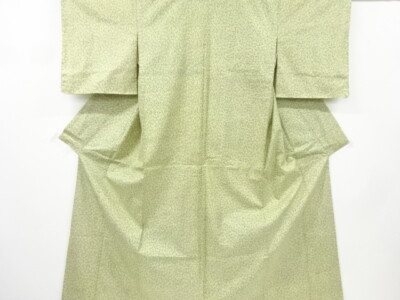 7061616: JAPANESE KIMONO / VINTAGE OMESHI KIMONO / NISHIJIN-ORI / WOVEN ...