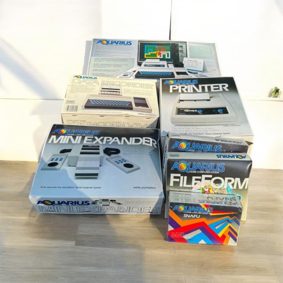 Aquarius home computer system. Brand New in boxes | eBay