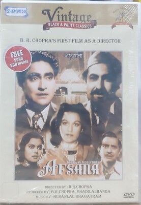 Afsana - Ashok Kumar, Jeevan, Pran - Bollywood Hindi Movie DVD | eBay