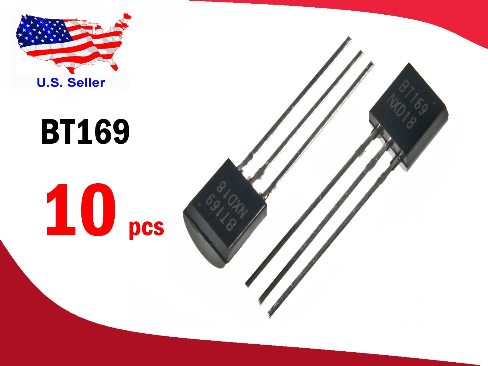 BT169 (10 pcs) 400V 0.8A TO-92 Triacs Thyristor - Free Shipping | eBay