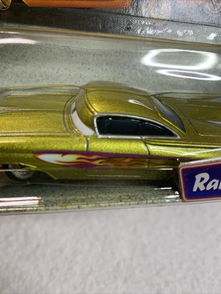 NEW Disney Pixar Cars 2008 Ramone Supercharged Yellow Flames Die-Cast ...