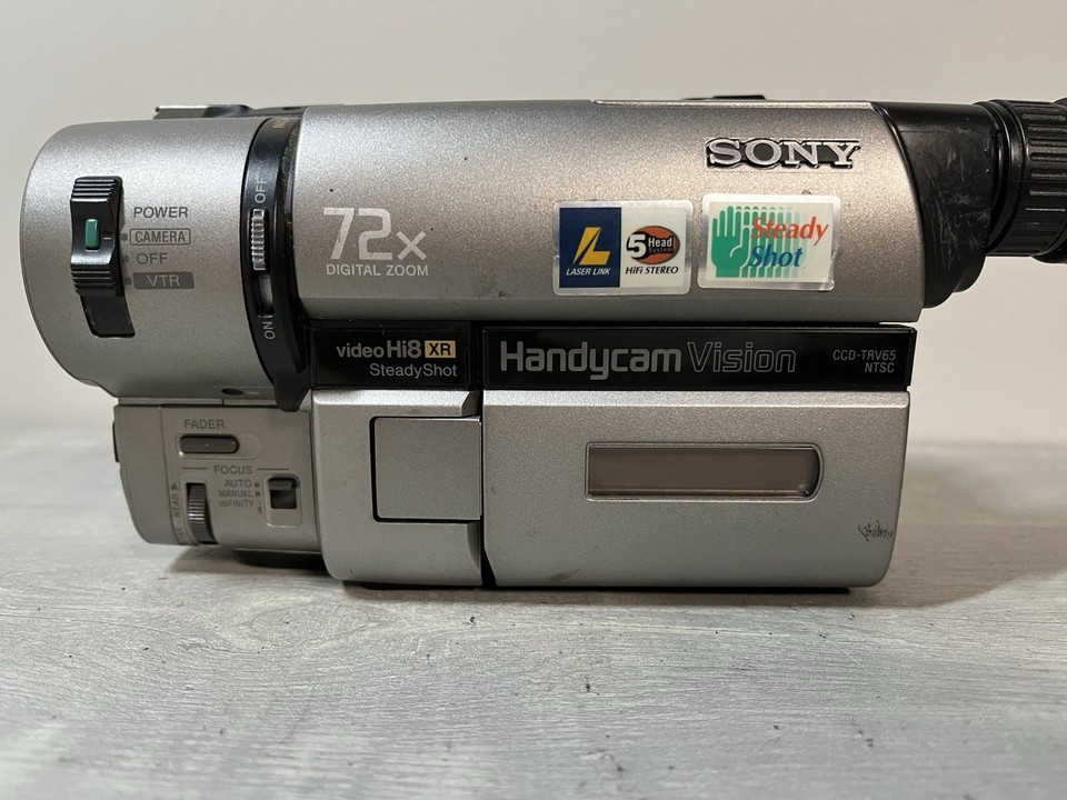 Sony Handycam CCD-TRV65 NTSC Video Hi8 Camcorder Tested Read ...