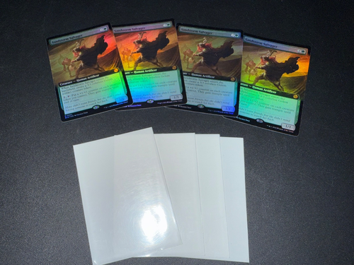 4 x MTG - Sandstorm Salvager - Extended Art - Foil - BIG - Magic the ...