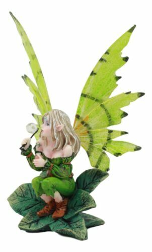 Fairy Collection Green Pixie Desk Decoration Figurine Collectible | eBay