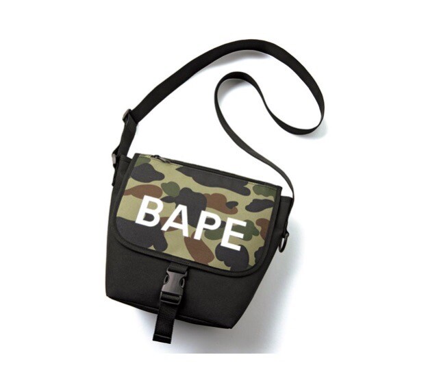A Bathing Ape BAPE Camo Shoulder Bag Crossbody 2020 AW Collection | eBay