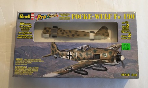 Revell Pro Finish Focke- Wulf FW 190 scale 1:48 NIB V | eBay