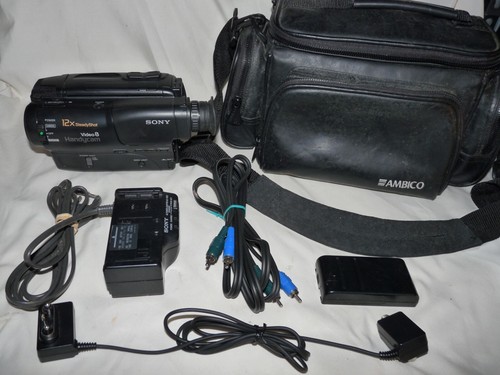 Sony CCD-TR82 8mm Video8 camera Camcorder VCR Player Video Transfer | eBay