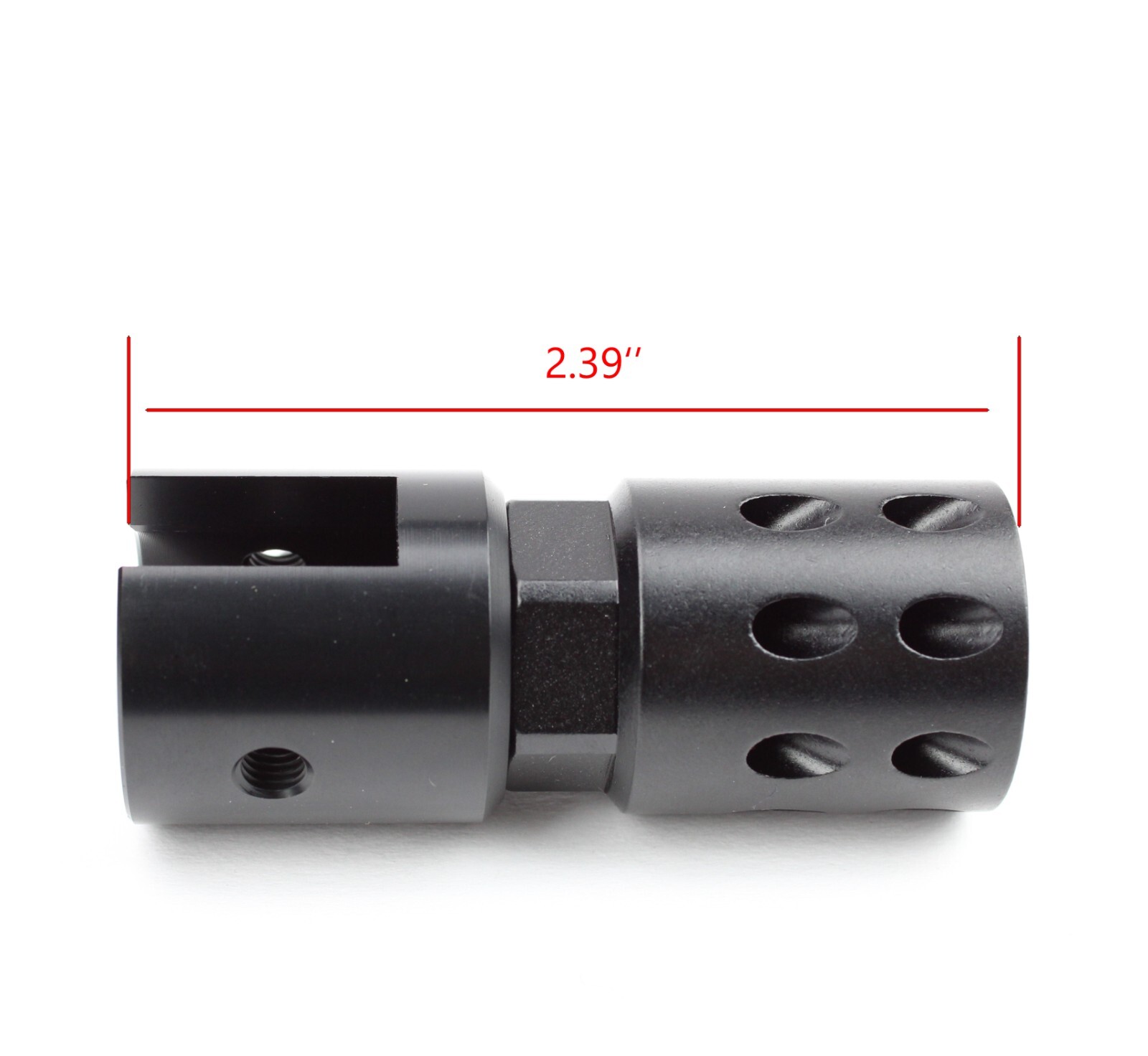 Black Muzzle Brake/Linear Compensator Compatible with Ruger 10/22 1022 ...