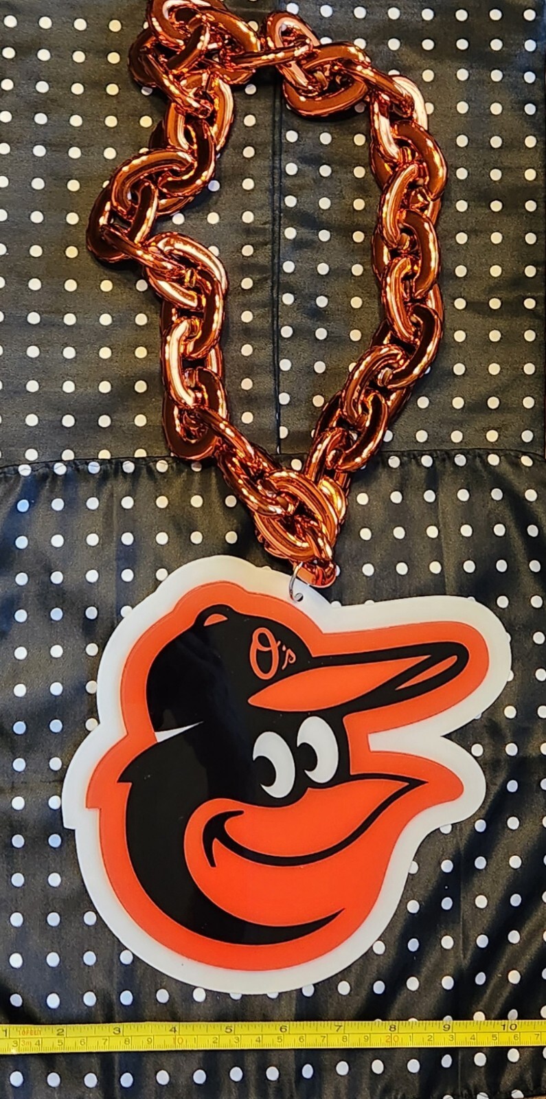 Baltimore Orioles Acrylic Oversized MLB Fan Chain Necklace | eBay