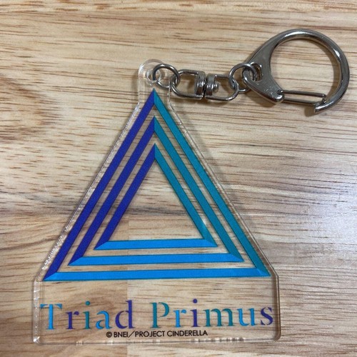 THE IDOLM@STER CINDERELLA GIRLS Logo Big Acrylic Keychain Triad Primus | eBay