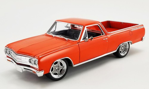 ACME 1 18 CUSTOM CRUISER 1965 Chevrolet El Camino SS Diecast Orange ...