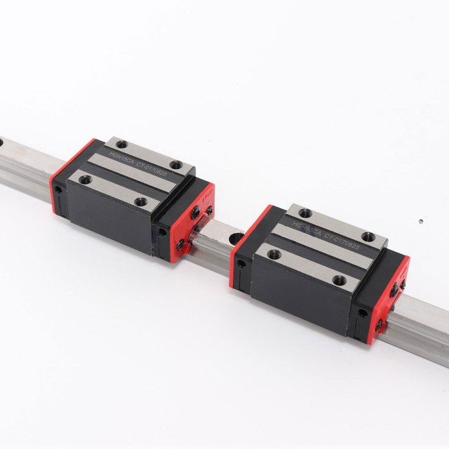 HGR20 Linear Rail Guide L500mm+2pc HGH20CA Rail Block Replace HIWIW ...