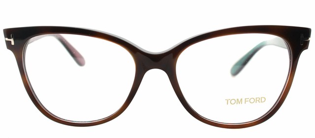 Tom Ford Eyeglasses Women Cat Eye TF 5291 Brown 052 Tf5291 55mm for ...