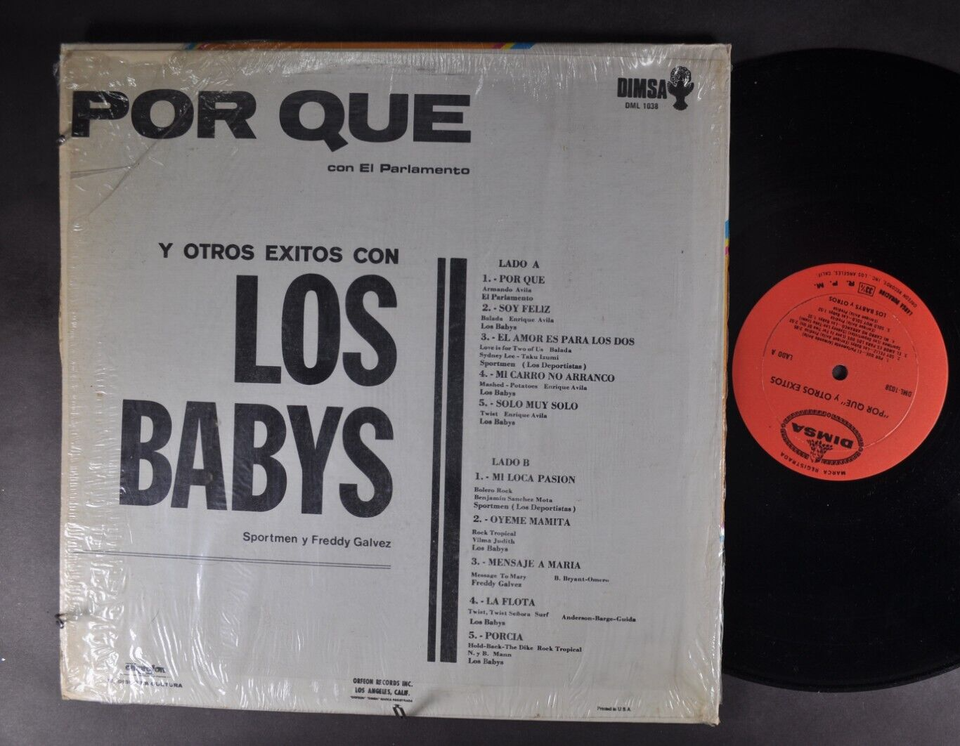 LOS BABYS Por Que y Otros Exitos LATIN LP DIMSA Shrink | eBay