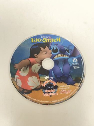 Disney Lilo & Stitch . Read Along DVD Sampler Disc Only TESTED | eBay