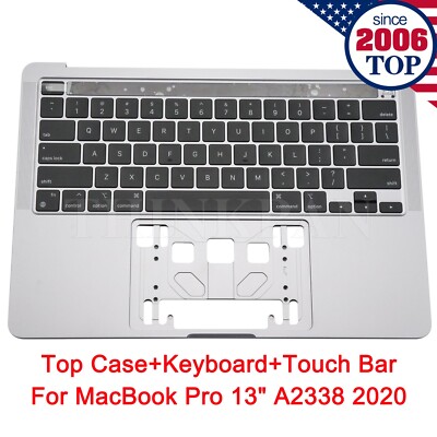 New Top Case+Keyboard+Touch Bar For MacBook Pro 13" M1 A2338 2020 Space ...