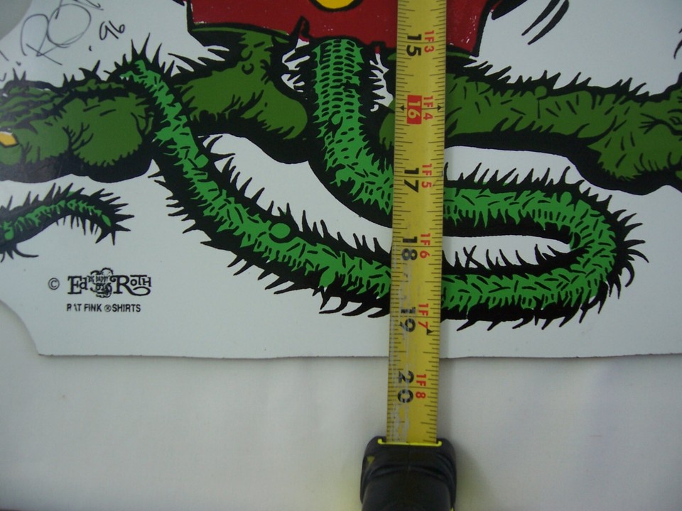 VINTAGE RAT FINK SIGN AUTOGRAPHED BY ED ROTH | eBay