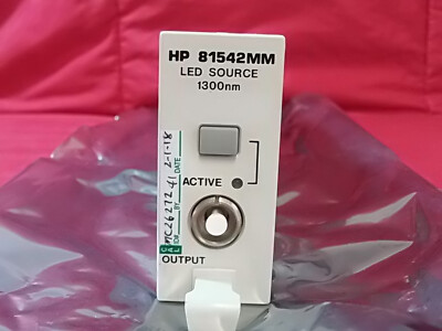 HP 81542MM LED SOURCE 1300nm Optical Light Module for 8153A or 8163A ...