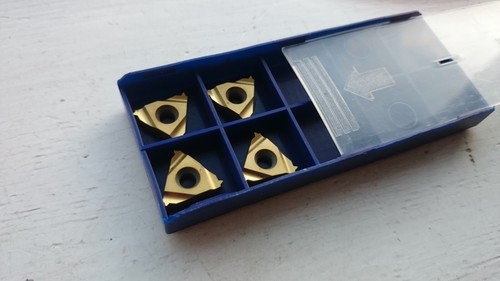 4 Stellram threading inserts 16IR 18W SFZ ( 16NR18W 16NR 3IR 16IR18W 18 ...