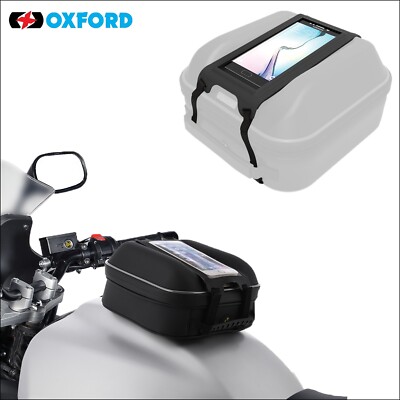 Oxford S-Series P4s Motorcycle Tank Bag Motorbike Phone Holder Mount ...