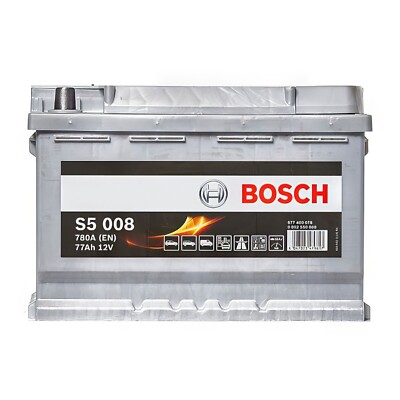 S5 008 Bosch S5 Heavy Duty 096 Car Van Battery S5008 - 5 Year Warranty ...