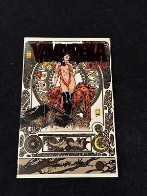 Vampirella Zero #0 Red Foil Logo 1994 First Printing Harris Comics ...
