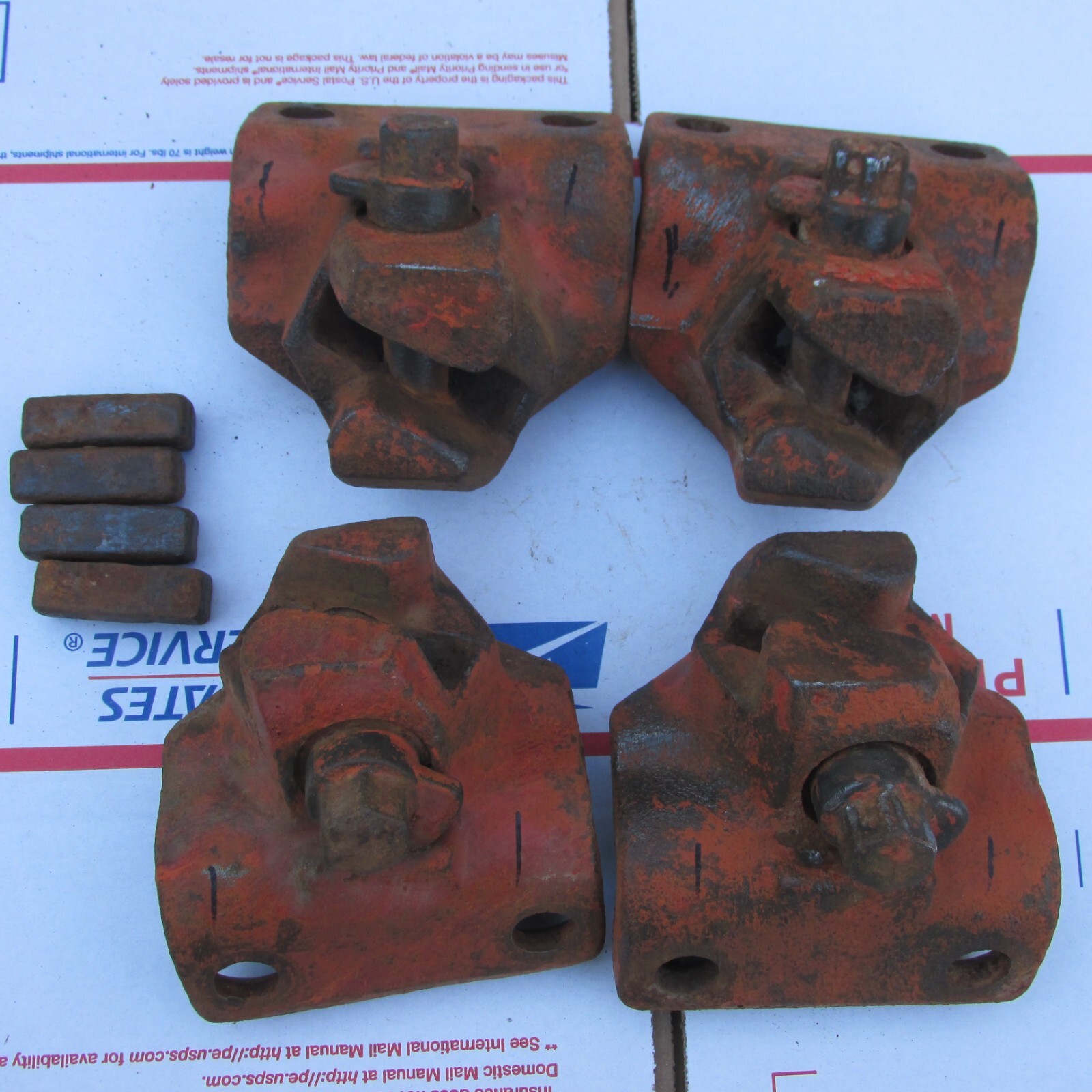 Allis Chalmers WD WD45 45 AC tractor Orginal rear hub wheel slide ...