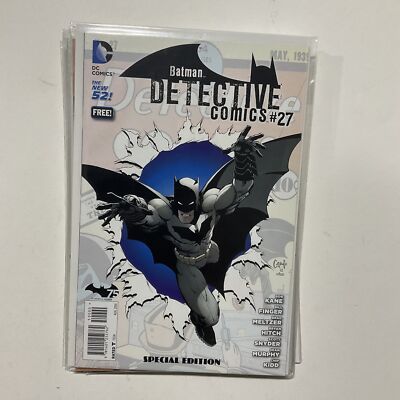Detective Comics #27 75th Anniversary Cover (1939) Batman [Key Issue ...