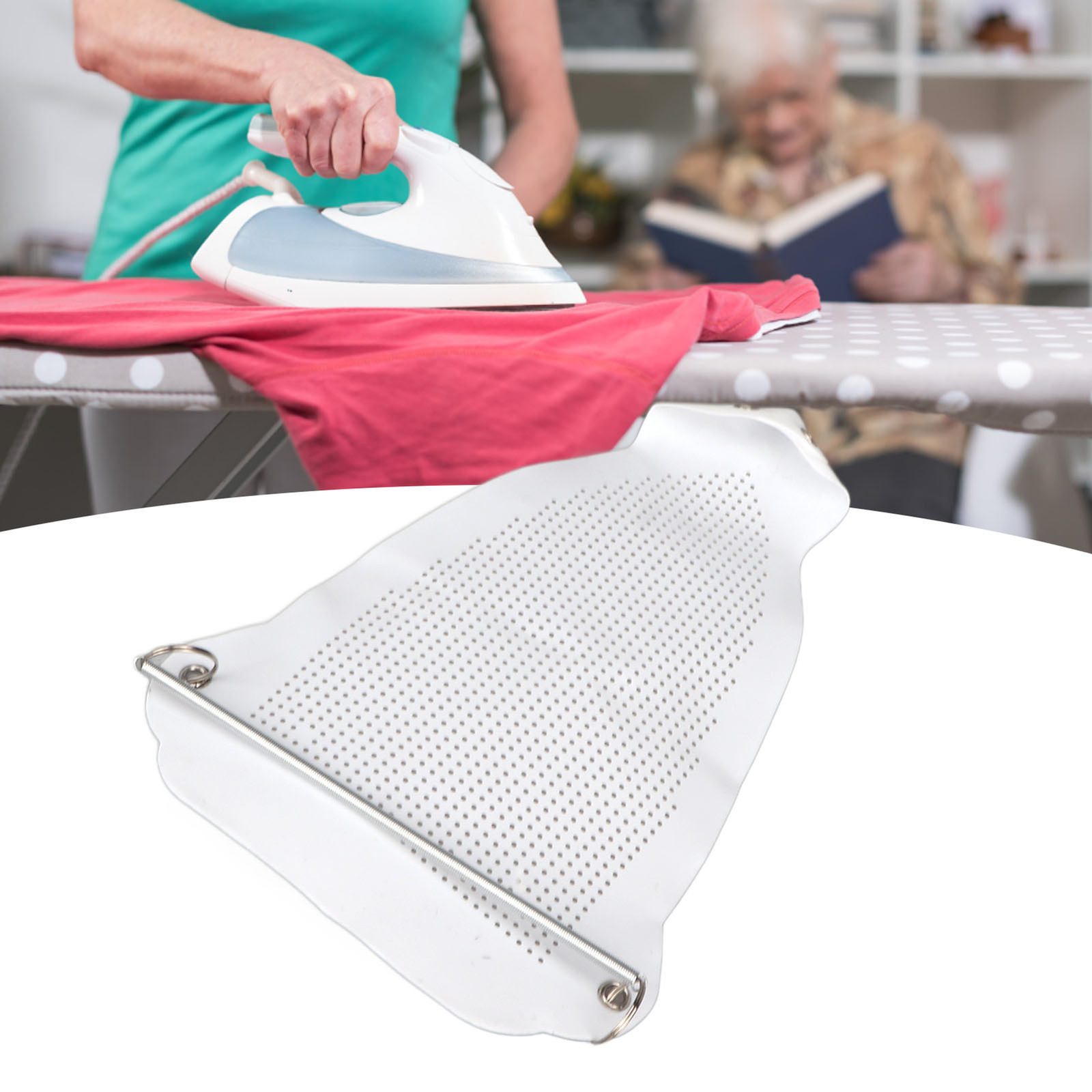 Iron Shoe 0.5mm Thick Sticking Elastic Spring Fluorine Polymer Ironing ...