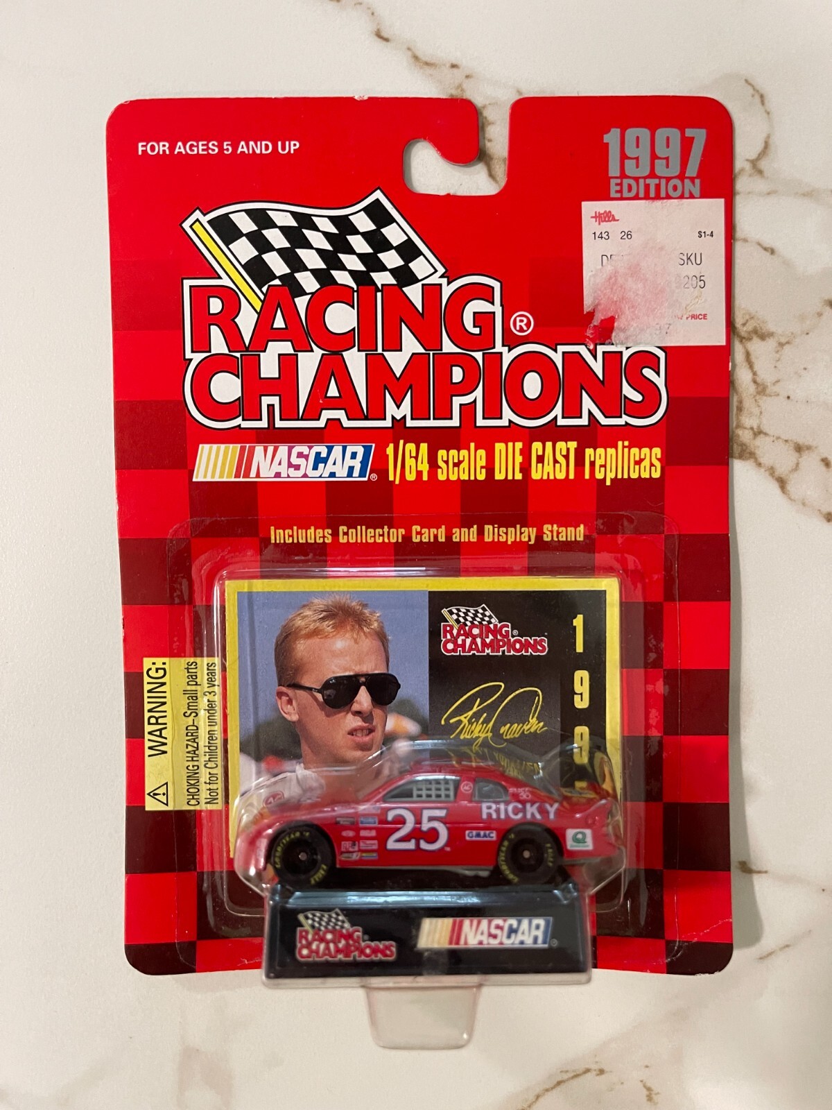 Ricky Craven #25 RICKY Chevy 1997 Racing Champions NASCAR 1/64 Diecast ...