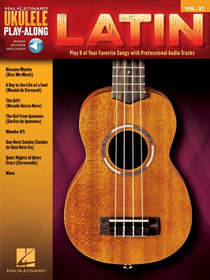 Latin for Ukulele Play-Along Vol 37 Tab Sheet Music Lyrics 8 Songs Book ...