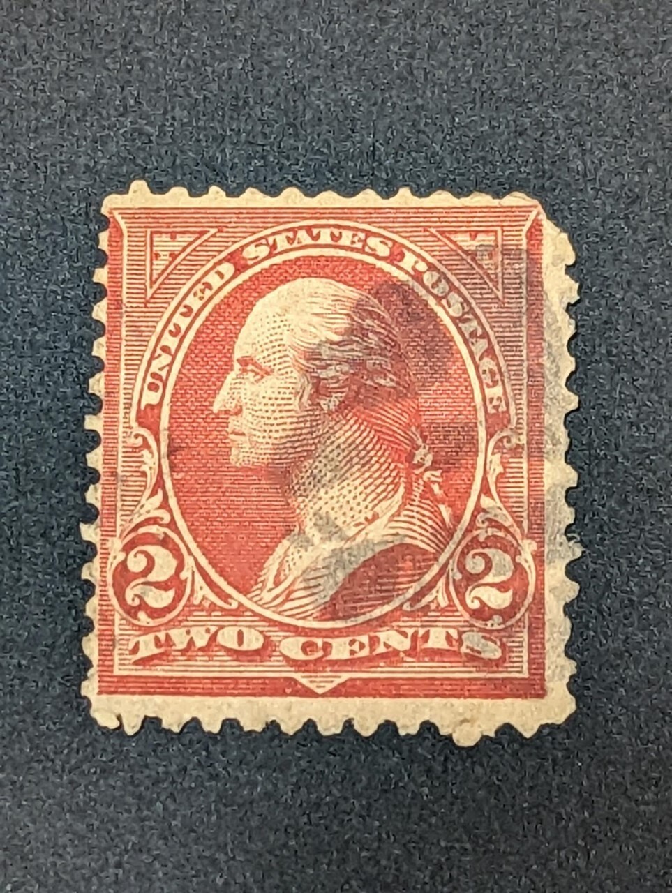 George Washington 2 Cent Stamps used , Jefferson 1 Cent Unused, GW 1 ...