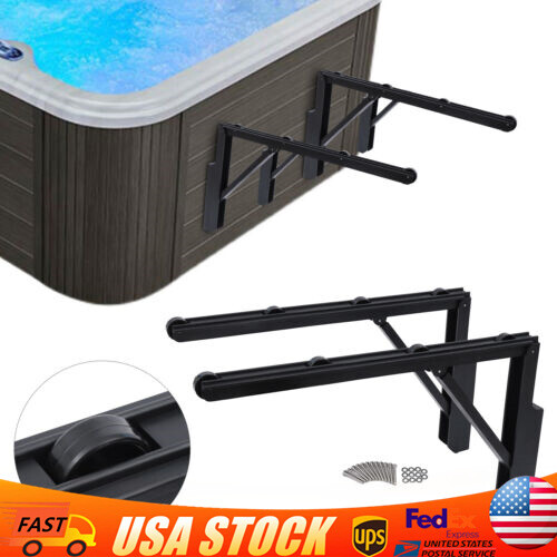 2* Tub Cover Roller Racks Hot Tub Cover Lifter Removal System/Spa Cover ...