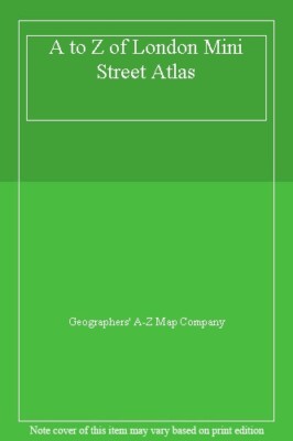 A to Z of London Mini Street Atlas By Geographers' A-Z Map Comp ...