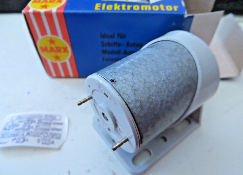 Marx Monoperm Special 5 Pin Electric Motor with Switch 4,5 V New Boxed ...