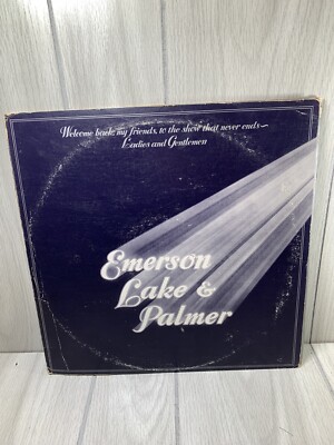 Emerson, Lake & Palmer Welcome Back My Friends VINYL LP 1974 Triple ...