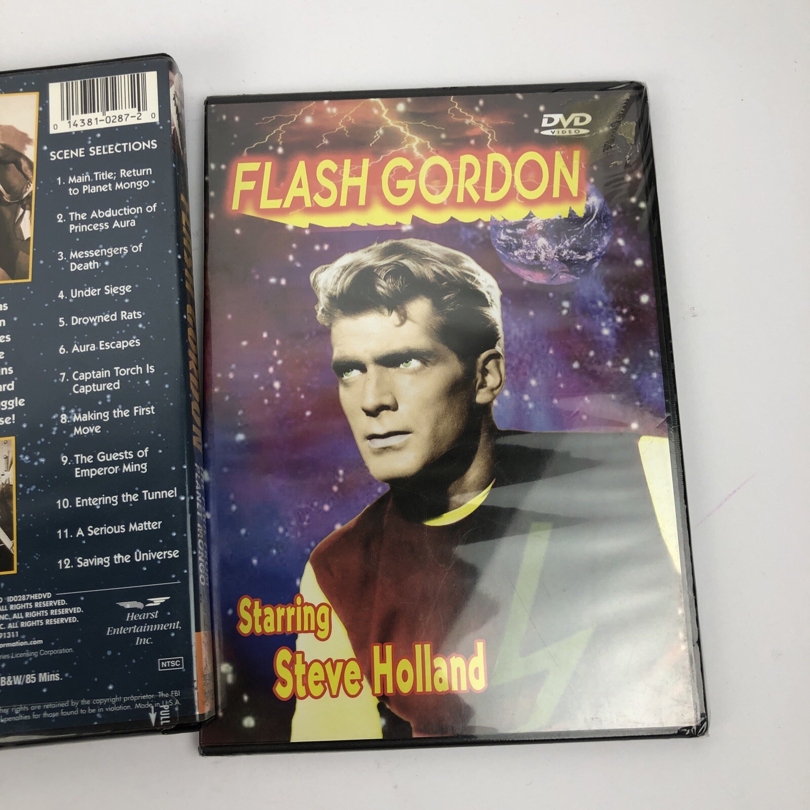 2 x Flash Gordon 3 Full Length Episodes + The Peril From Planet Mongo B ...