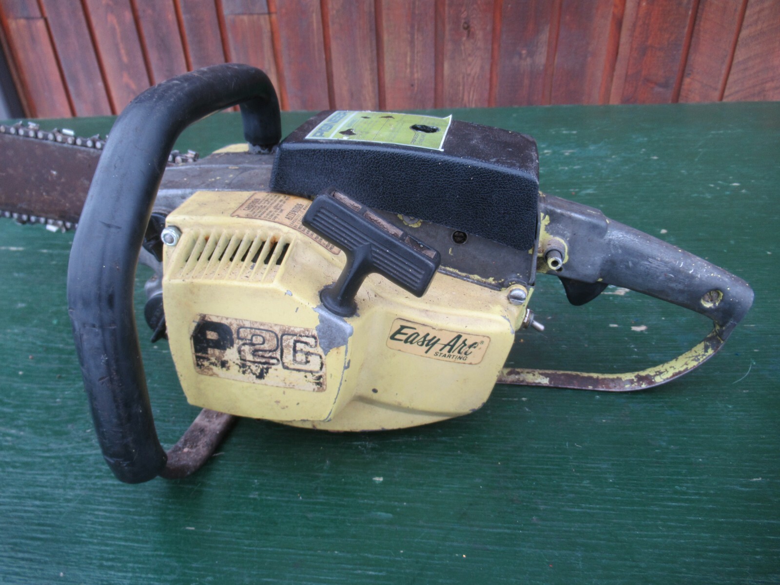 Vintage PIONEER P26 Chainsaw Chain Saw with 16" Bar | eBay