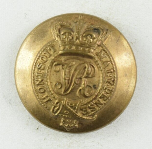 19th C. Queen Victoria Army Brigadiers Vintage Original Uniform Button ...