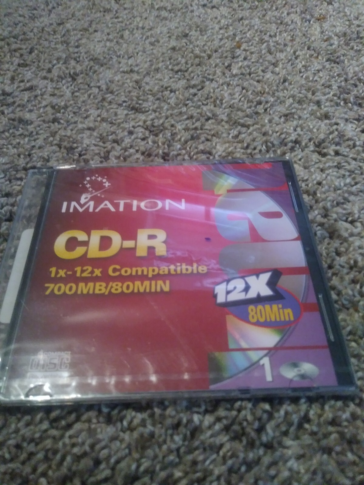 Imation CD-R 1x-12x Compatible- 700MB/80 MIN- New Sealed In Plastic | eBay