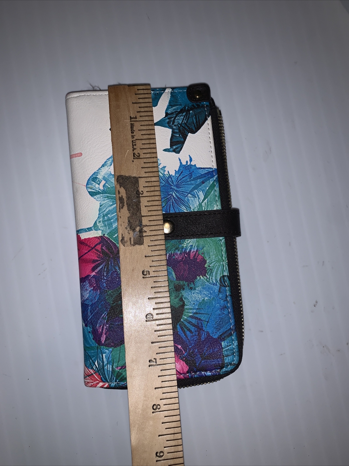 Desigual Magic Flower Wallet Painting Artistic Women - Gem