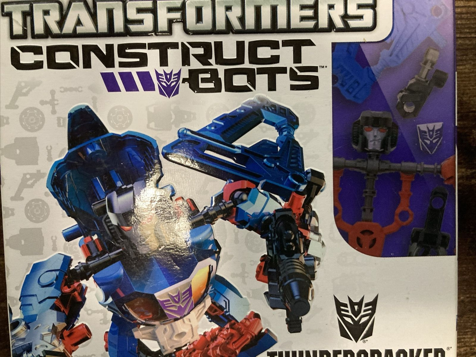 Transformers Construct-Bots Thundercracker 41 Pieces Hasbro New In Box